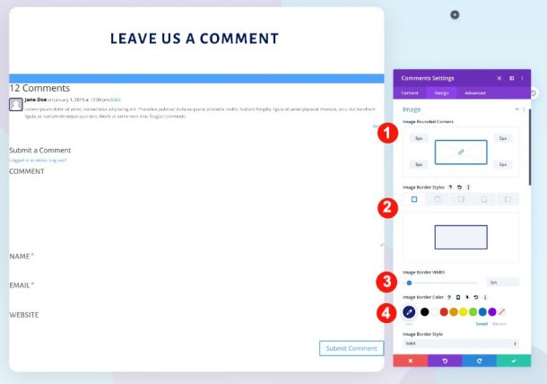 How to Style Divi’s Comments Module Inside a Blog Post Template ...