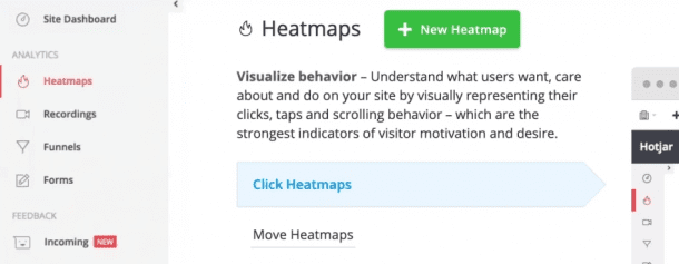 Hotjar Heatmap Analytics: An Overview and Review