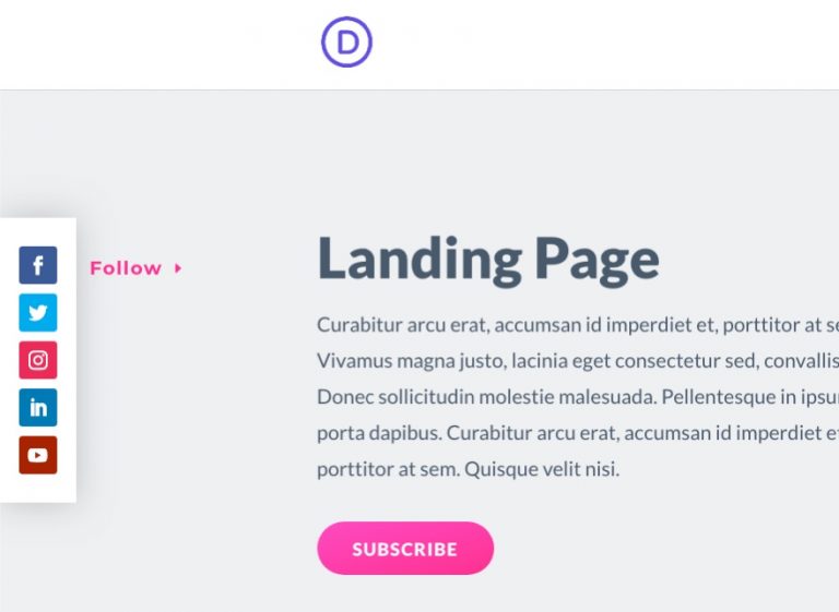 How to Design a Pop Out Social Media Follow Buttons Bar to your Page ...