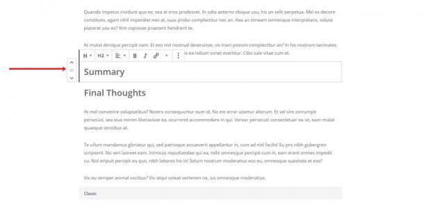 How to Include a Summary Box Divi Layout Block in Your Gutenberg Post