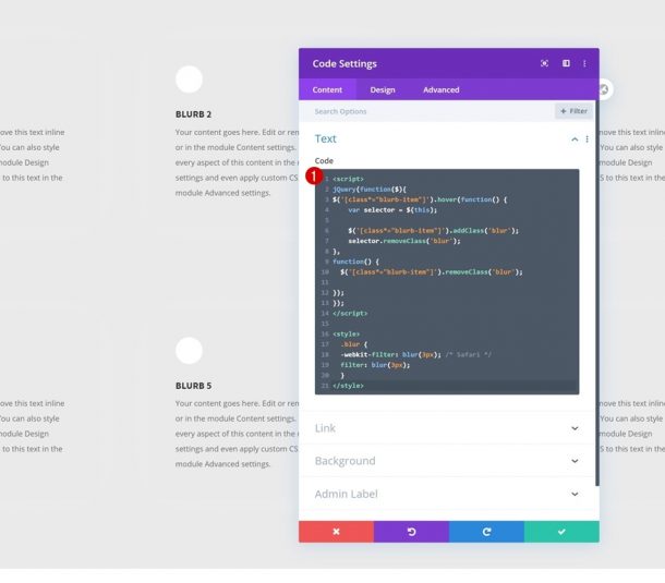 How to Highlight a Hovered Blurb Module by Blurring the Other Ones with ...