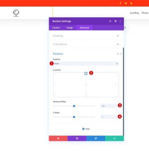 How to Create a Fixed Header with Divi's Position Options