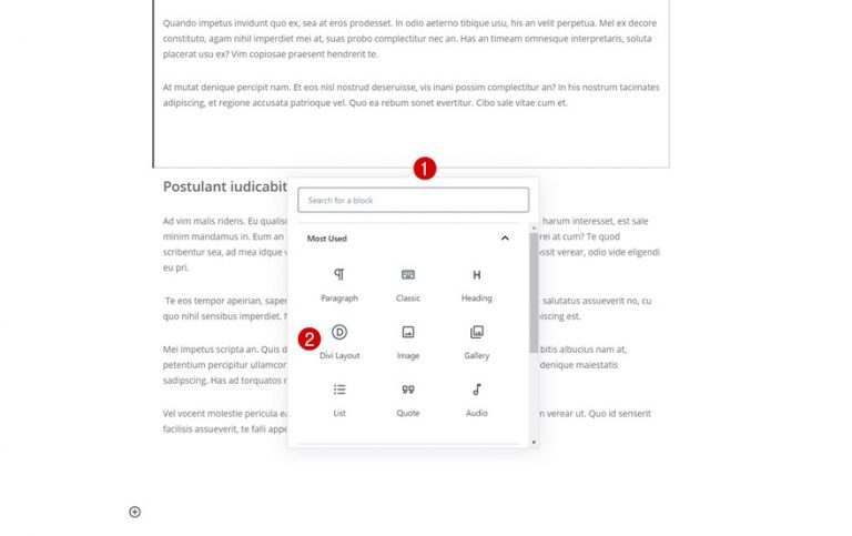 How to Add Divi-Built Highlighted Quotes Throughout Your Gutenberg Post