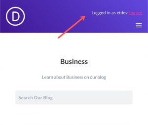 How to Design an Inline Login Form for a Custom Global Header in Divi