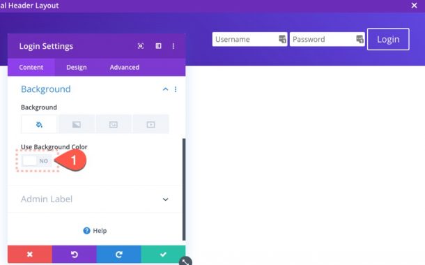 How to Design an Inline Login Form for a Custom Global Header in Divi