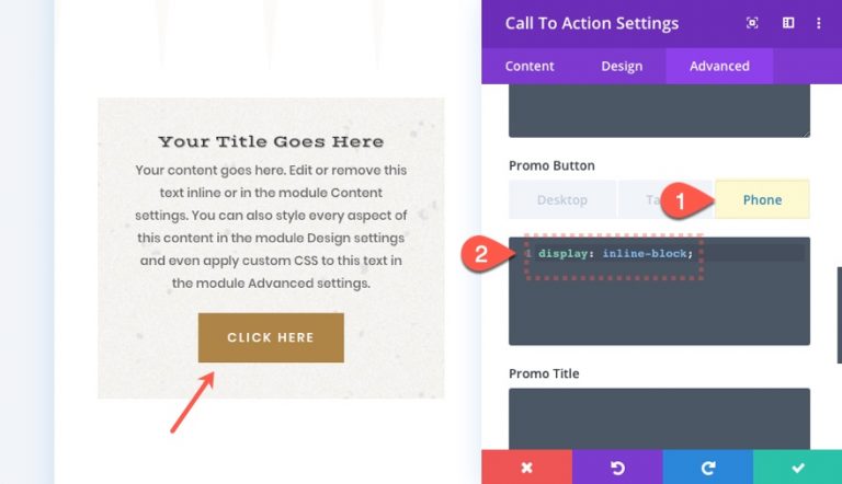 How To Use Divis Built In Custom Css Inputs For Advanced Responsive Editing