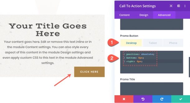 How To Use Divis Built In Custom Css Inputs For Advanced Responsive Editing