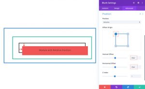 Understanding & Using the Relative Position in Divi