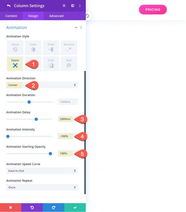8 Delayed Button Animations for your Custom Divi Header CTA
