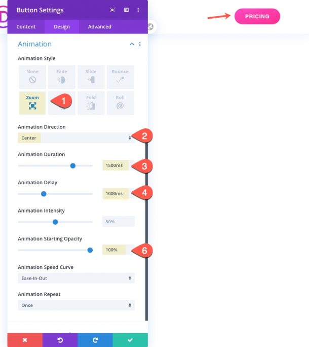 8 Delayed Button Animations for your Custom Divi Header CTA