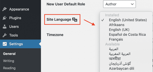 How to Set a Preferred Language on WordPress Websites