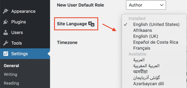 How to Set a Preferred Language on WordPress Websites