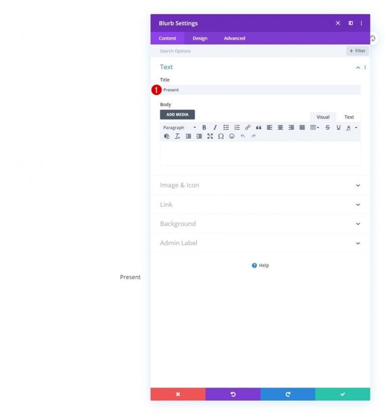 Download a FREE Blurb Expanding Section on Scroll for Divi