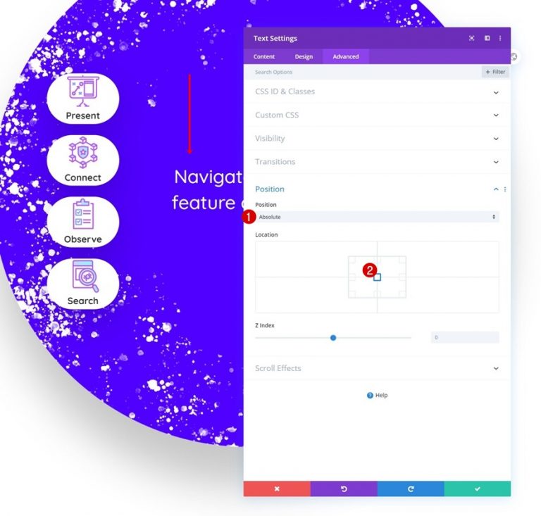 Download a FREE Blurb Expanding Section on Scroll for Divi