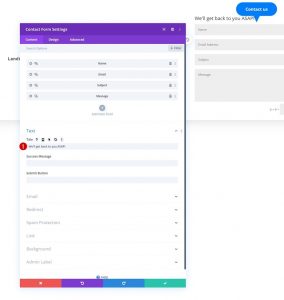 How to Add a Dropdown Contact Form to Your Global Header