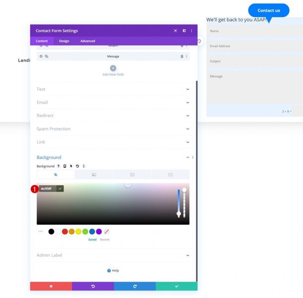 How to Add a Dropdown Contact Form to Your Global Header