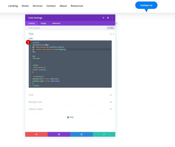 How to Add a Dropdown Contact Form to Your Global Header | Elegant ...