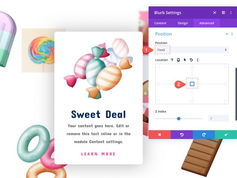 How to Float Elements within a Section to Create a Dynamic Scrolling Effect in Divi