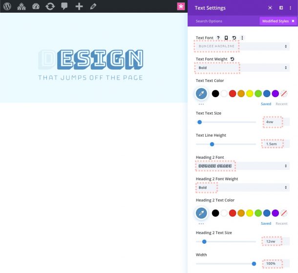 How to Stack and Animate Text using Divi Scroll Effects