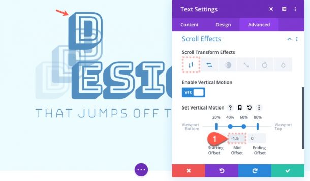 How To Stack And Animate Text Using Divi Scroll Effects