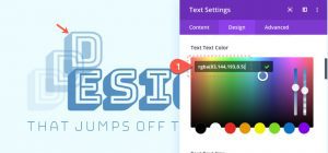 How to Stack and Animate Text using Divi Scroll Effects