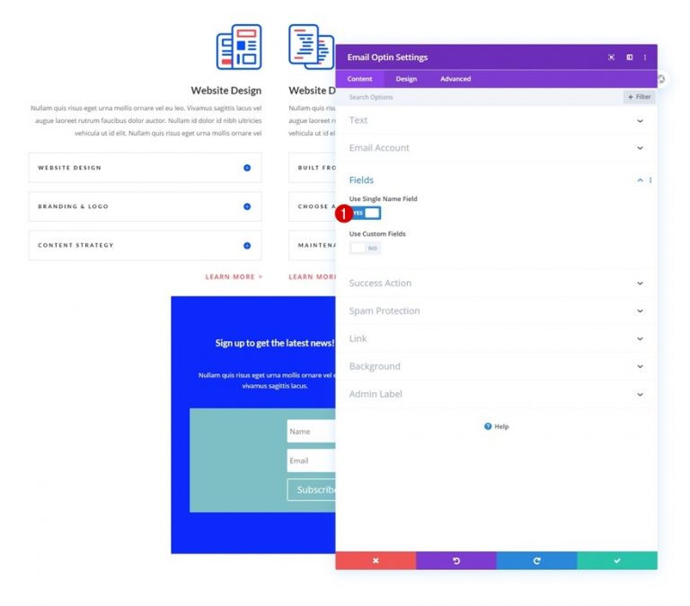 How to Add a Motion Slide-Out Email Optin Box with Divi's Scroll Effects