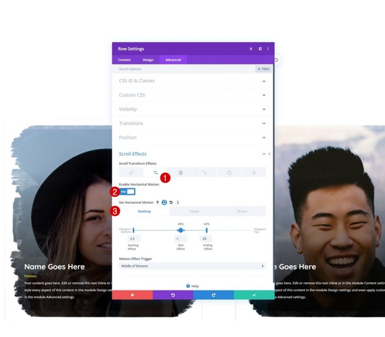 Download a FREE Self-Scrolling Team Members Carousel Made with Divi's ...