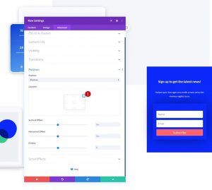 How to Add a Motion Slide-Out Email Optin Box with Divi's Scroll Effects