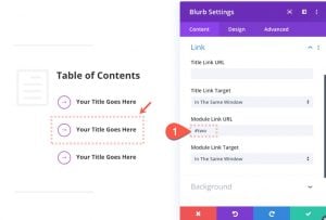 How to Build a Clickable Table of Contents for a Blog Post with the ...