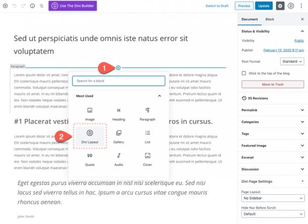 How to Build a Clickable Table of Contents for a Blog Post with the ...