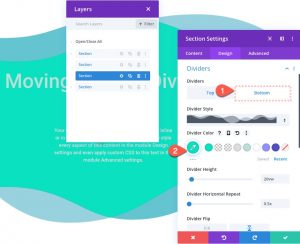 How to Create Section Divider Scroll Effects in Divi