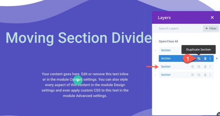 How to Create Section Divider Scroll Effects in Divi