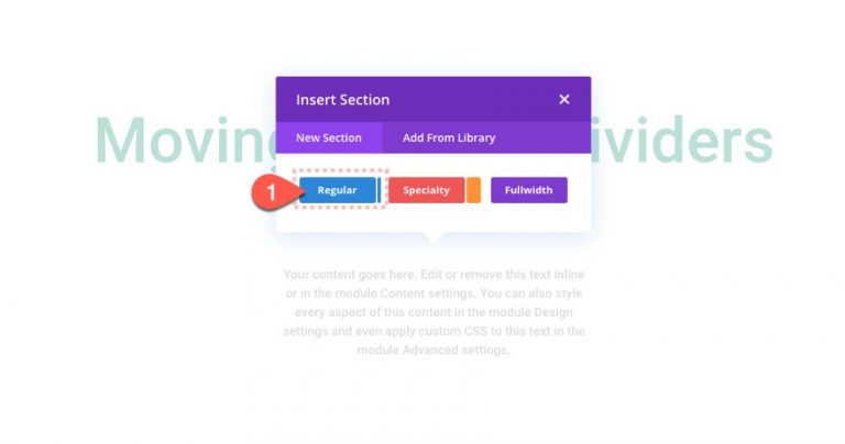 How to Create Section Divider Scroll Effects in Divi