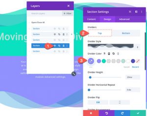 How to Create Section Divider Scroll Effects in Divi