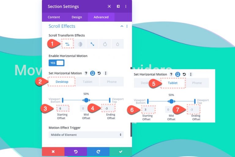 How To Create Section Divider Scroll Effects In Divi