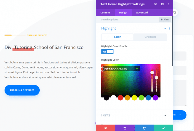 Divi Plugin Highlight: Divi Next Texts