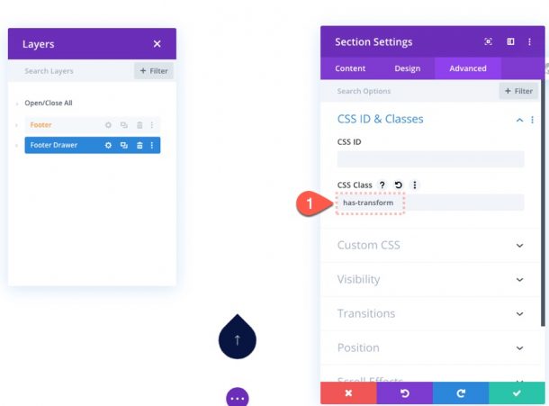 How to Design a Floating Footer Drawer in Divi