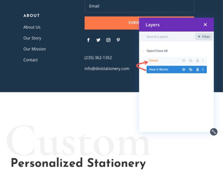How to Design a Floating Footer Drawer in Divi