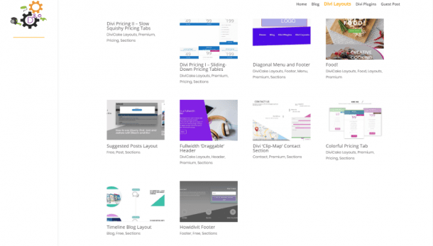7 Places You Can Buy Divi Sections and Elements for your Divi Projects
