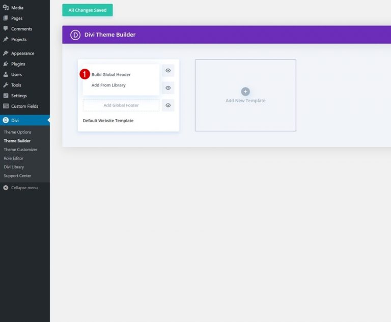Download a FREE Minimal Header & Footer Combo Design Made with Divi's ...