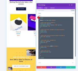 Turning Divi's Shop Module into Dynamic Product Swipe Cards on Mobile