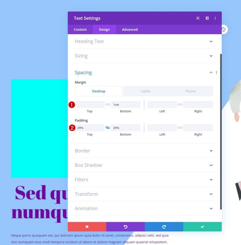 How to Use Transformed Motion Shapes as Backgrounds with Divi