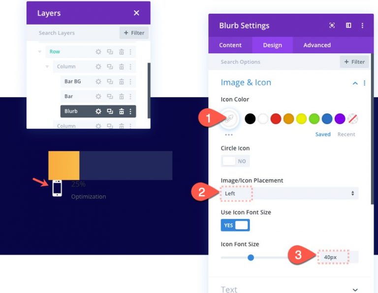 How to Design Scroll Animated Bar Counters with Divi