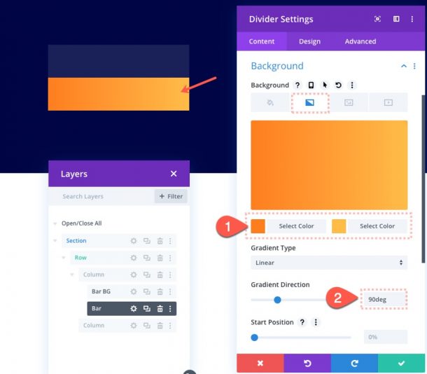 How to Design Scroll Animated Bar Counters with Divi