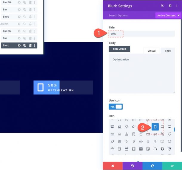 How to Design Scroll Animated Bar Counters with Divi