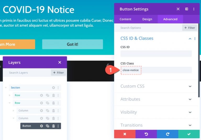 How to Build a Divi Notification Box for COVID-19 Updates (FREE Download)
