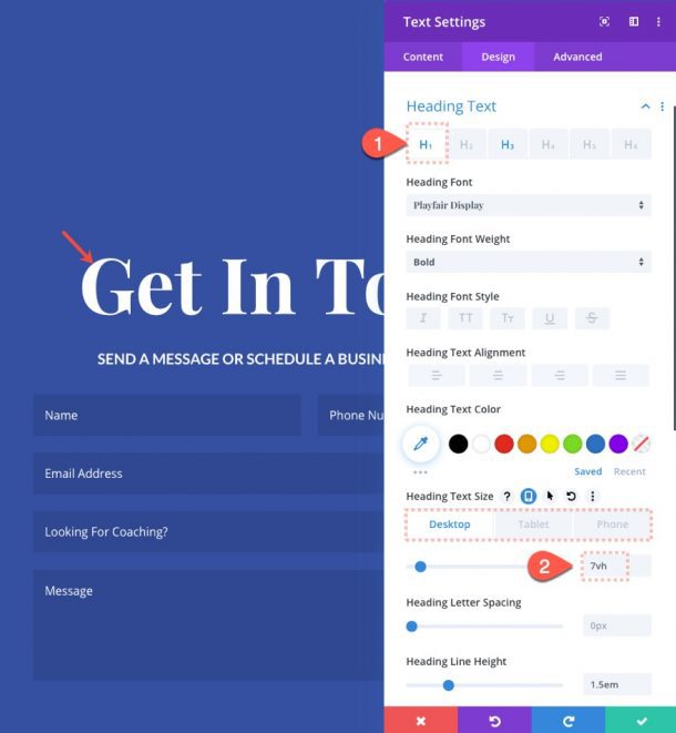 How to Create a Responsive Fullscreen Contact Form Section with a Zoom ...