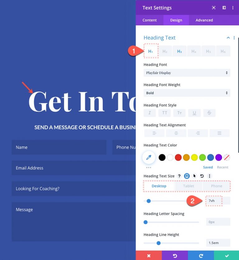 How to Create a Responsive Fullscreen Contact Form Section with a Zoom ...