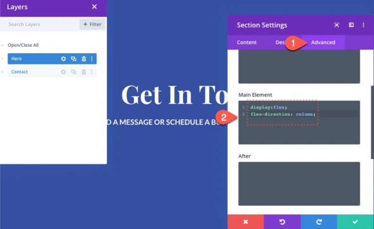 How to Create a Responsive Fullscreen Contact Form Section with a Zoom ...