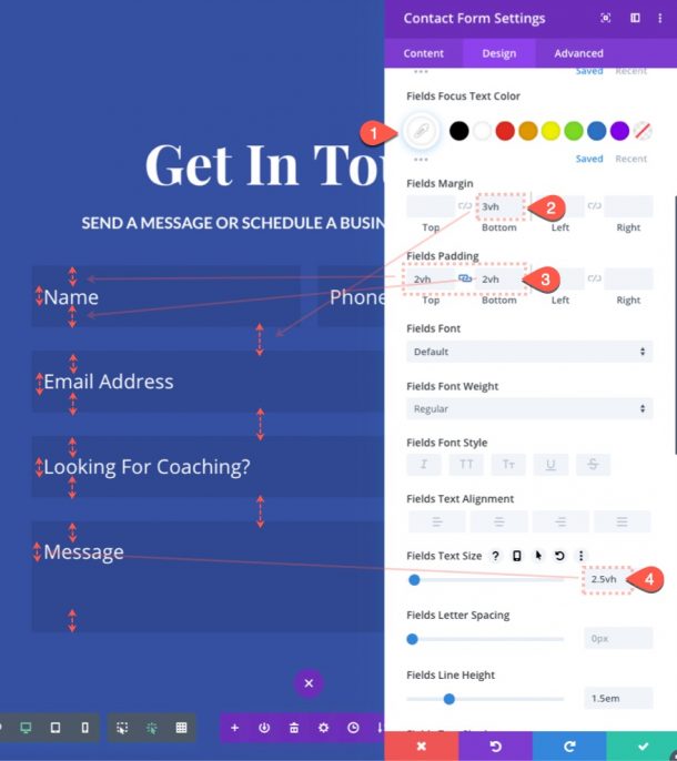 How to Create a Responsive Fullscreen Contact Form Section with a Zoom ...
